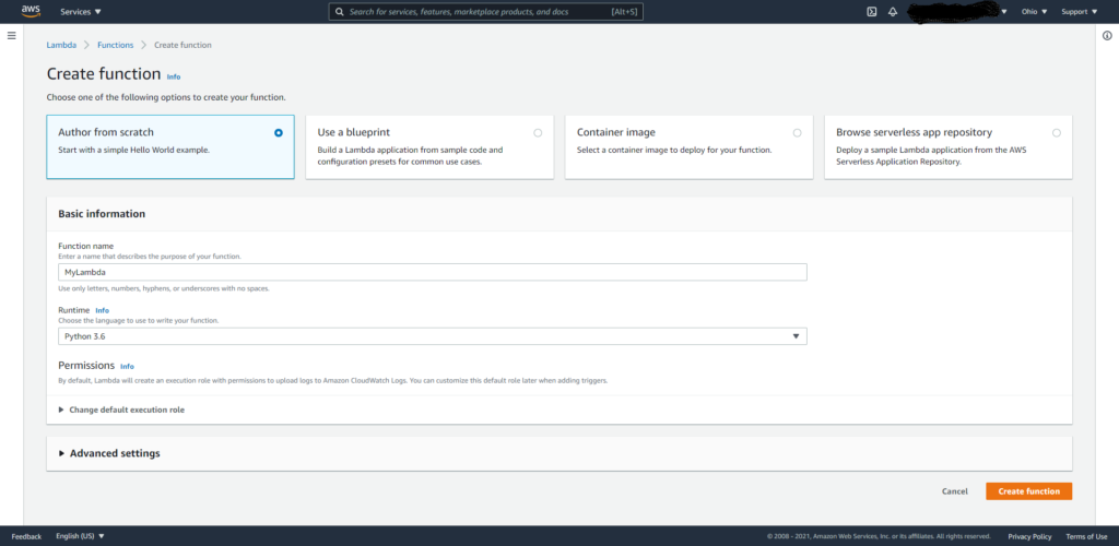 How to run a Simple API using AWS Lambda – Sprint Networks